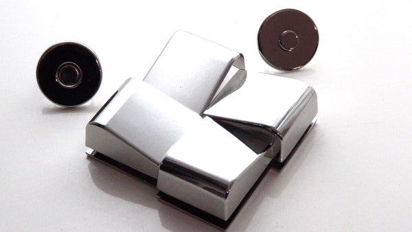 Square Weave - Magnetic Bag Closure – bringberry Handbag Hardware and ...