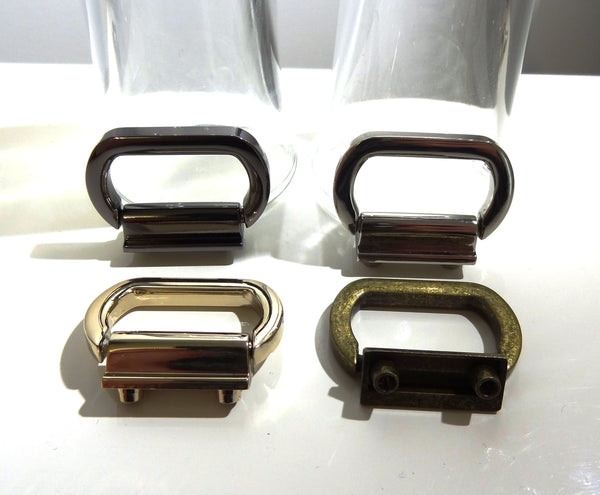 CLEARANCE --- Oval Minimalist Ring Strap Connectors - 4 Pack ...