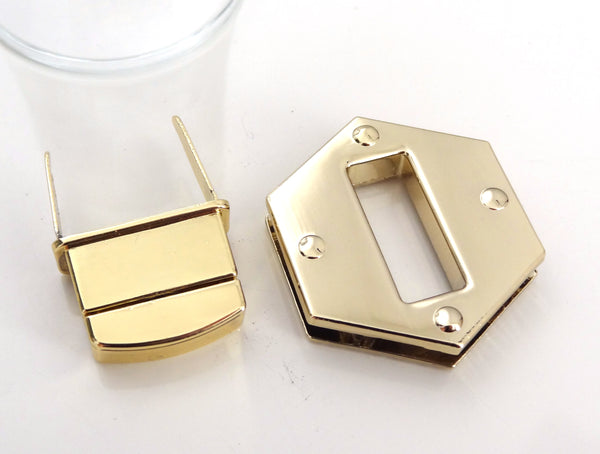 "Slightly-Less-Than Perfect -- "Mini "Hexagon" Twist Lock – bringberry ...